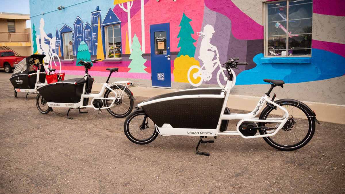 The Urban Arrow Family Cargo Bike Models Explained – Bike Shop Girl